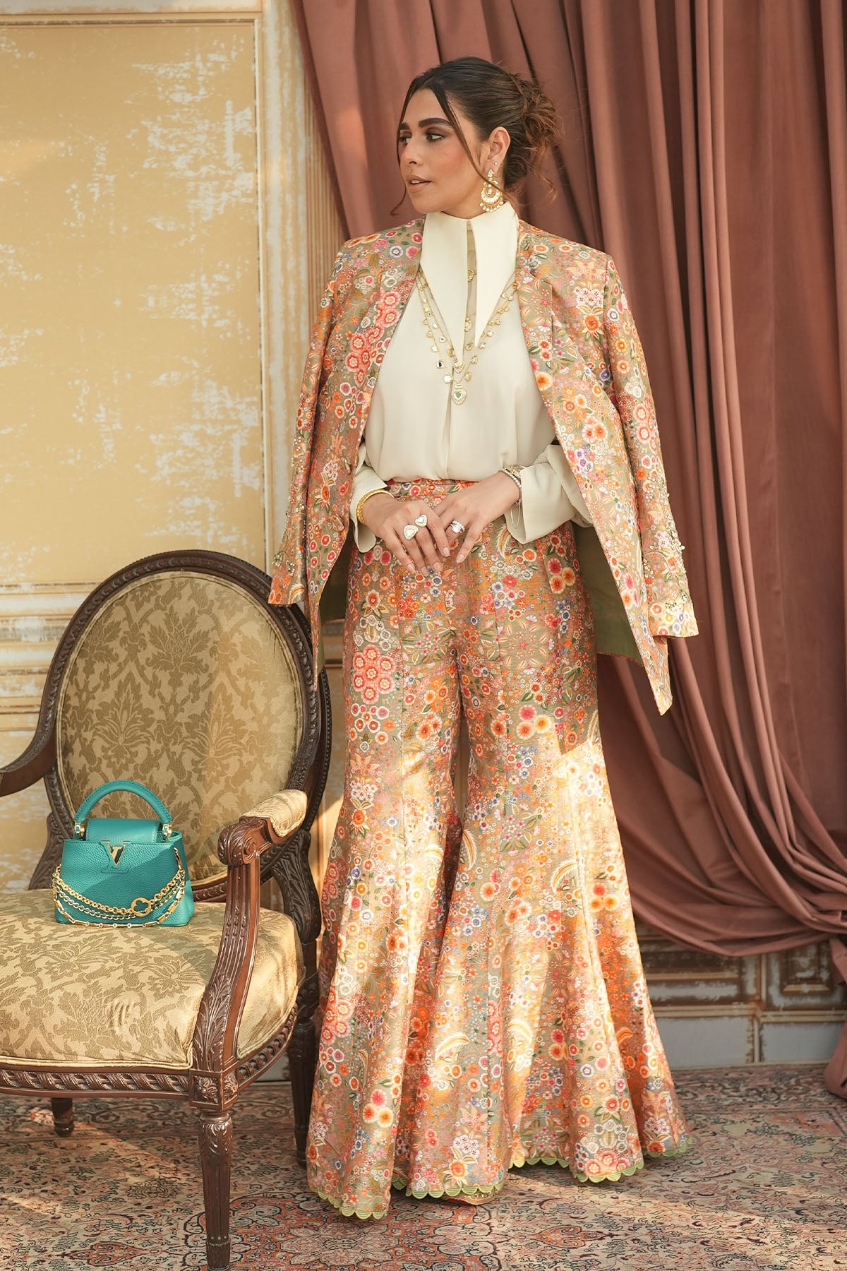 Summiya in Pulse Jacket Set – Ridhi Mehra